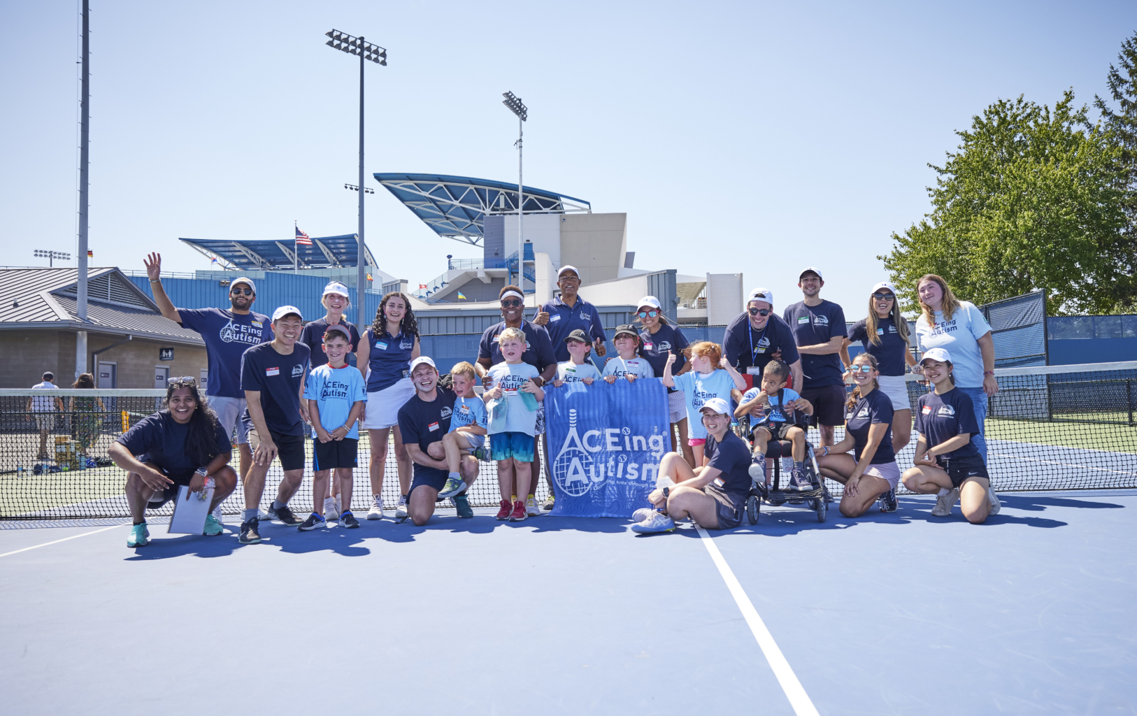 OMS Partners with ACEing Autism at the Western & Southern Open - OMS Photo